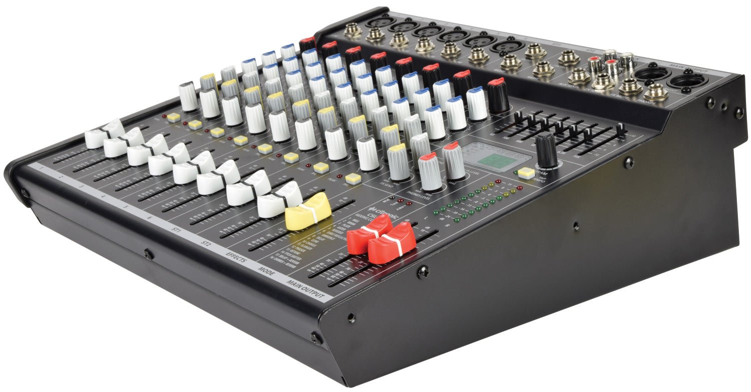 Citronic CSL-10 Compact Mixing Console with DSP – 10-Input Mixer with ...