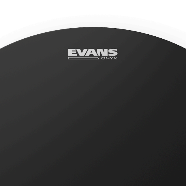EVANS Onyx Tom Pack - 3 Drum Heads with Dual-Ply Construction & Enhanc ...