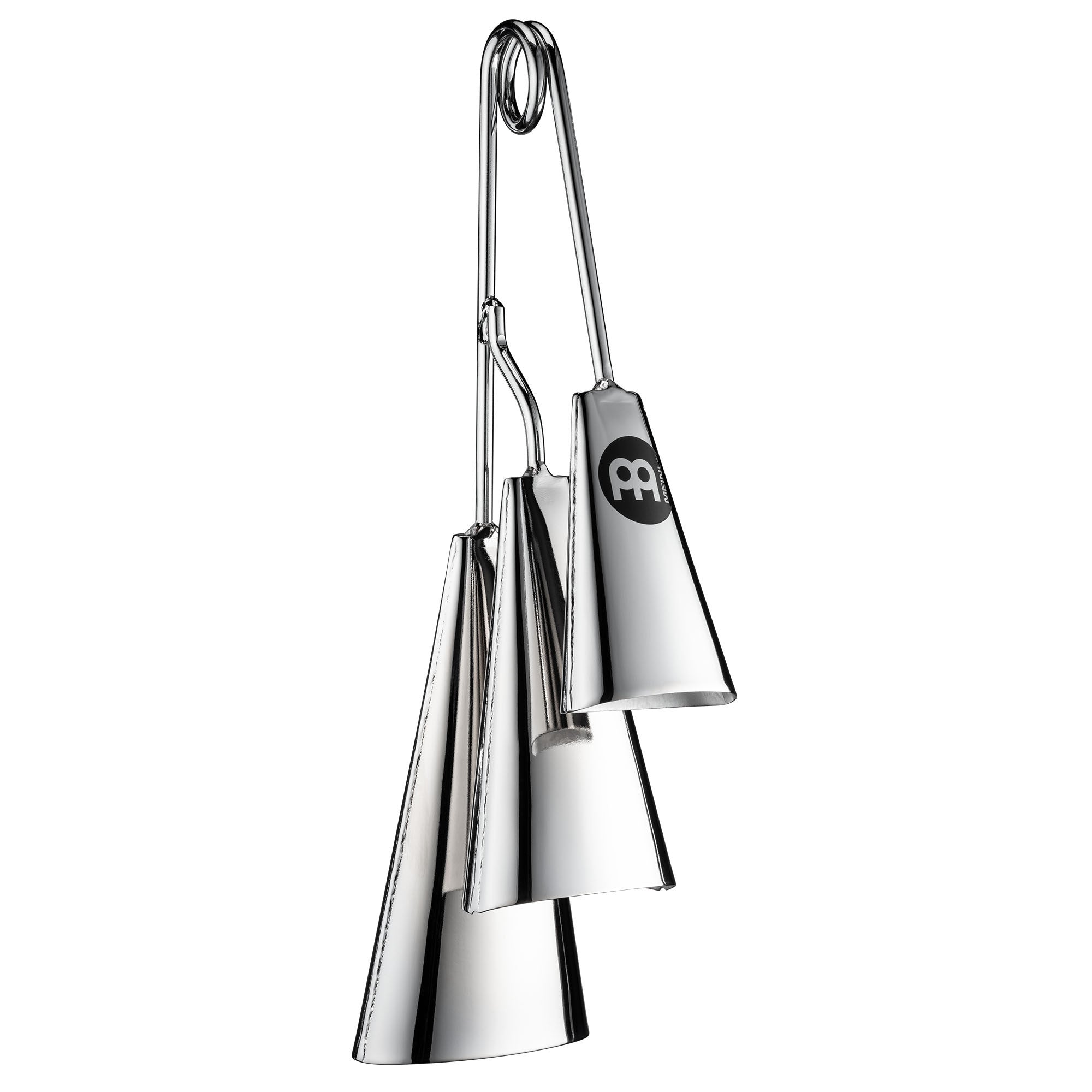 MEINL Percussion Triple A-Go-Go Bell – Medium, Chrome-Plated Steel (ST ...