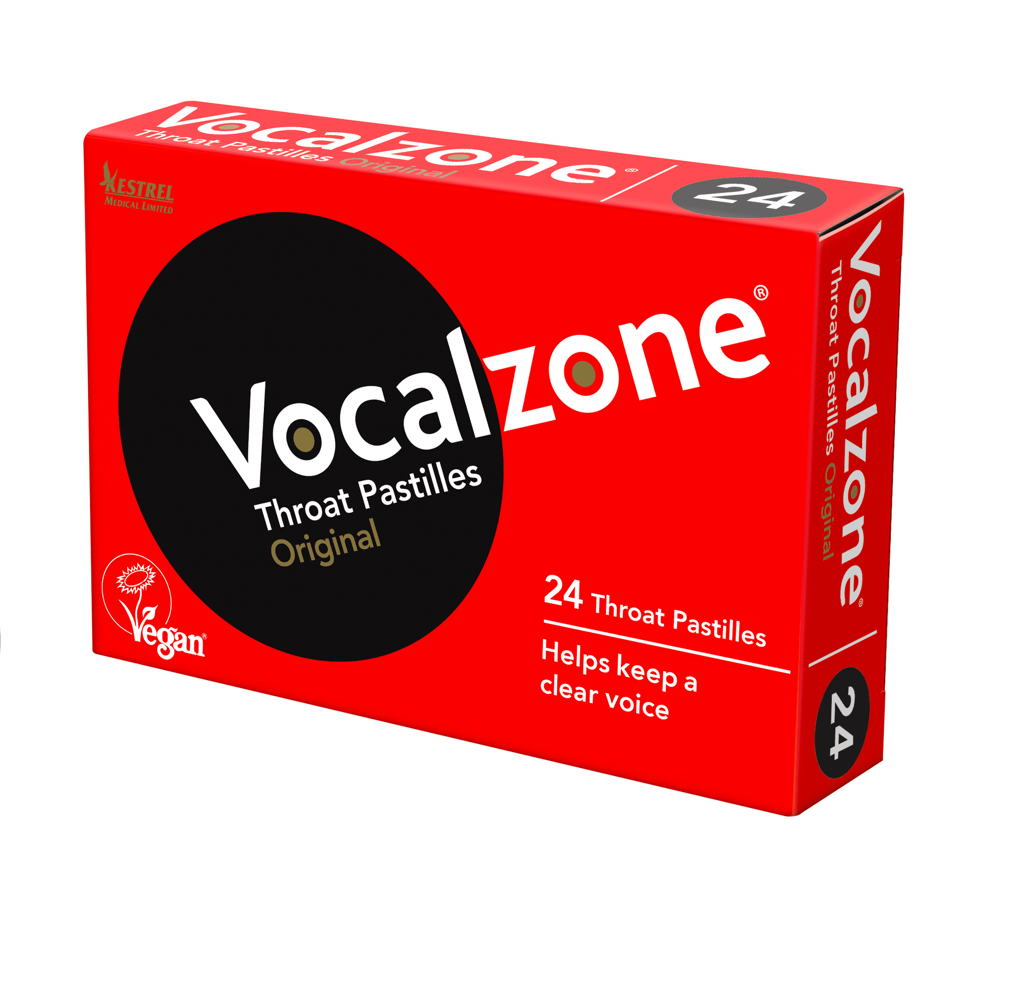 Vocalzone Throat Pastilles – Original Formula for Soothing Throat Reli ...